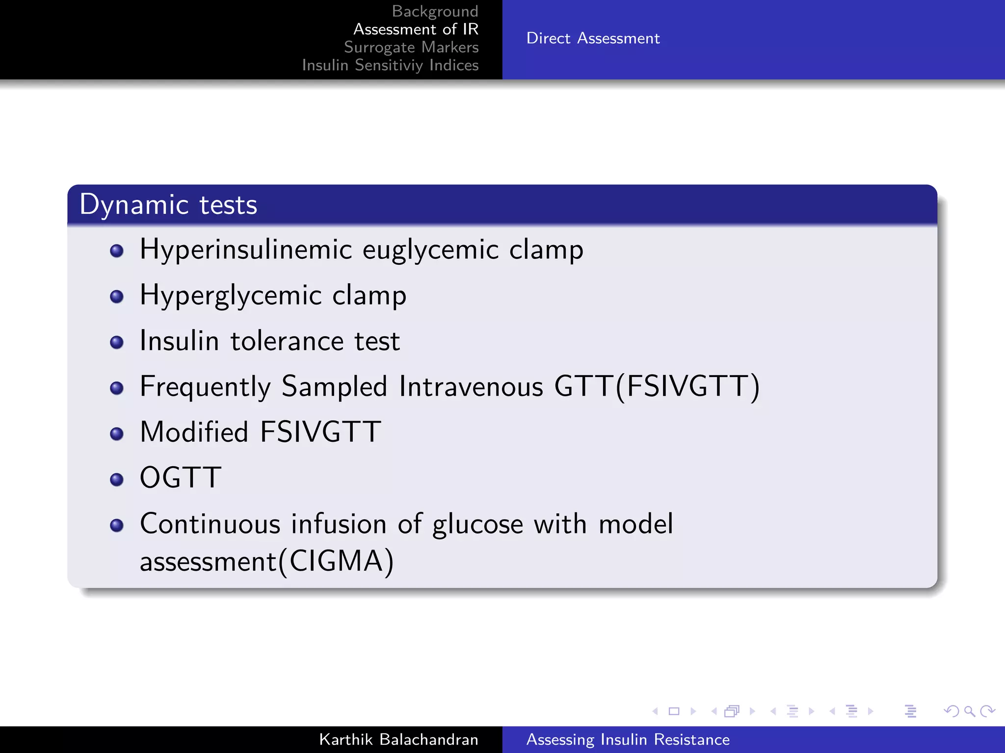 Assessing Insulin Resistance | PDF