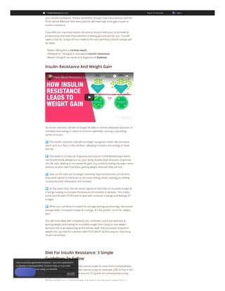 Insulin resistance | PDF