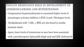 INSULIN RESISTANCE, metabolic syndrome , obesity, syndrome x .pptx