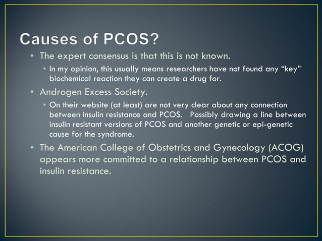 Insulin resistance and pcos | PPT | Hormonal Disorders | Endocrine and ...