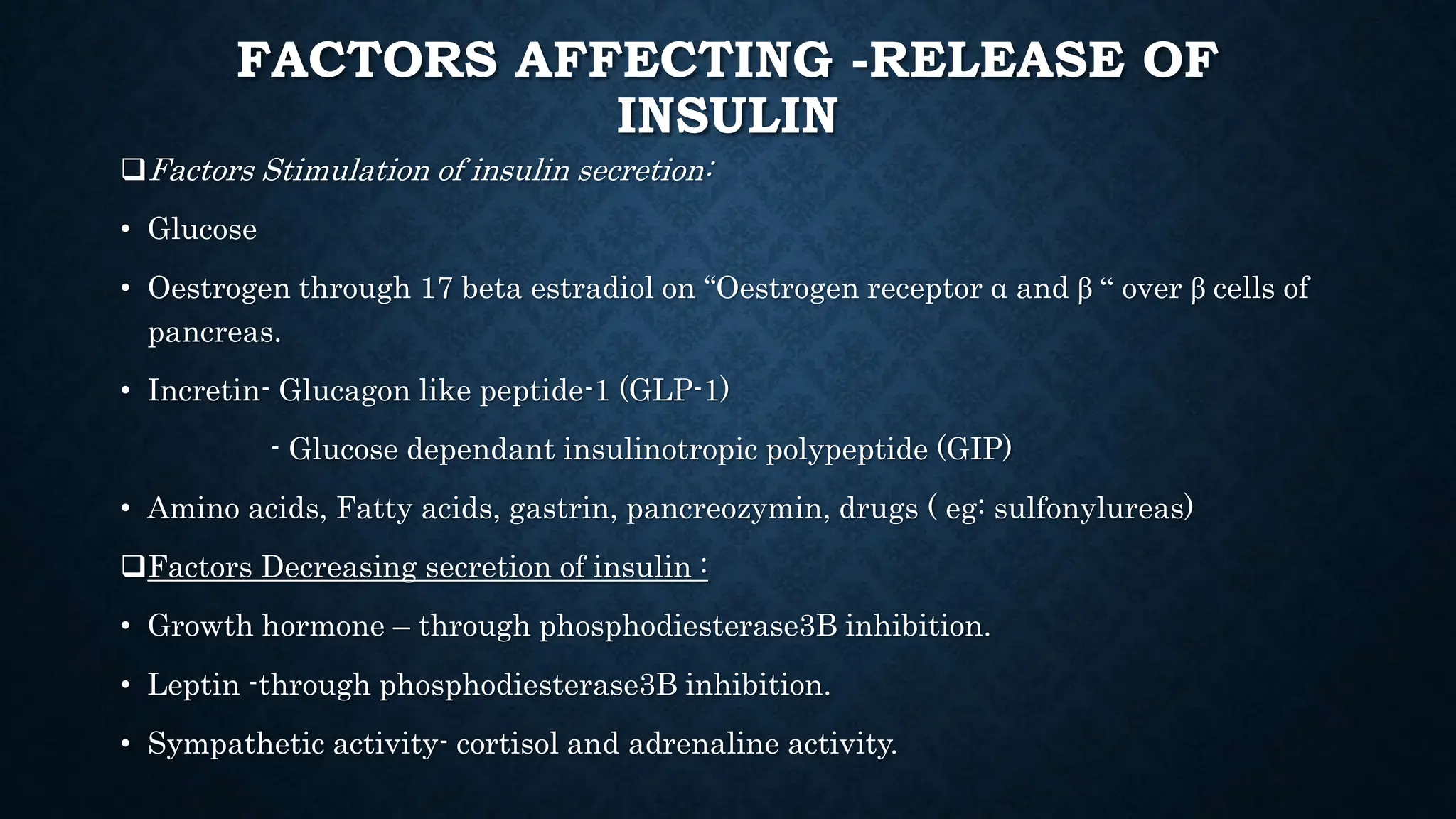Insulin secretion and its chemistry .pptx