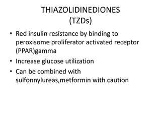 Insulin sensitizers | PPTX