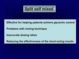 Insulins in type 2 diabetes mellitus | PPT
