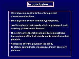 Insulins in type 2 diabetes mellitus | PPT