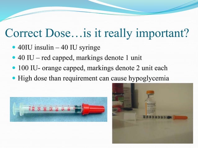 Insulin technique: simpler | PPSX | Endocrine and Metabolic Diseases ...