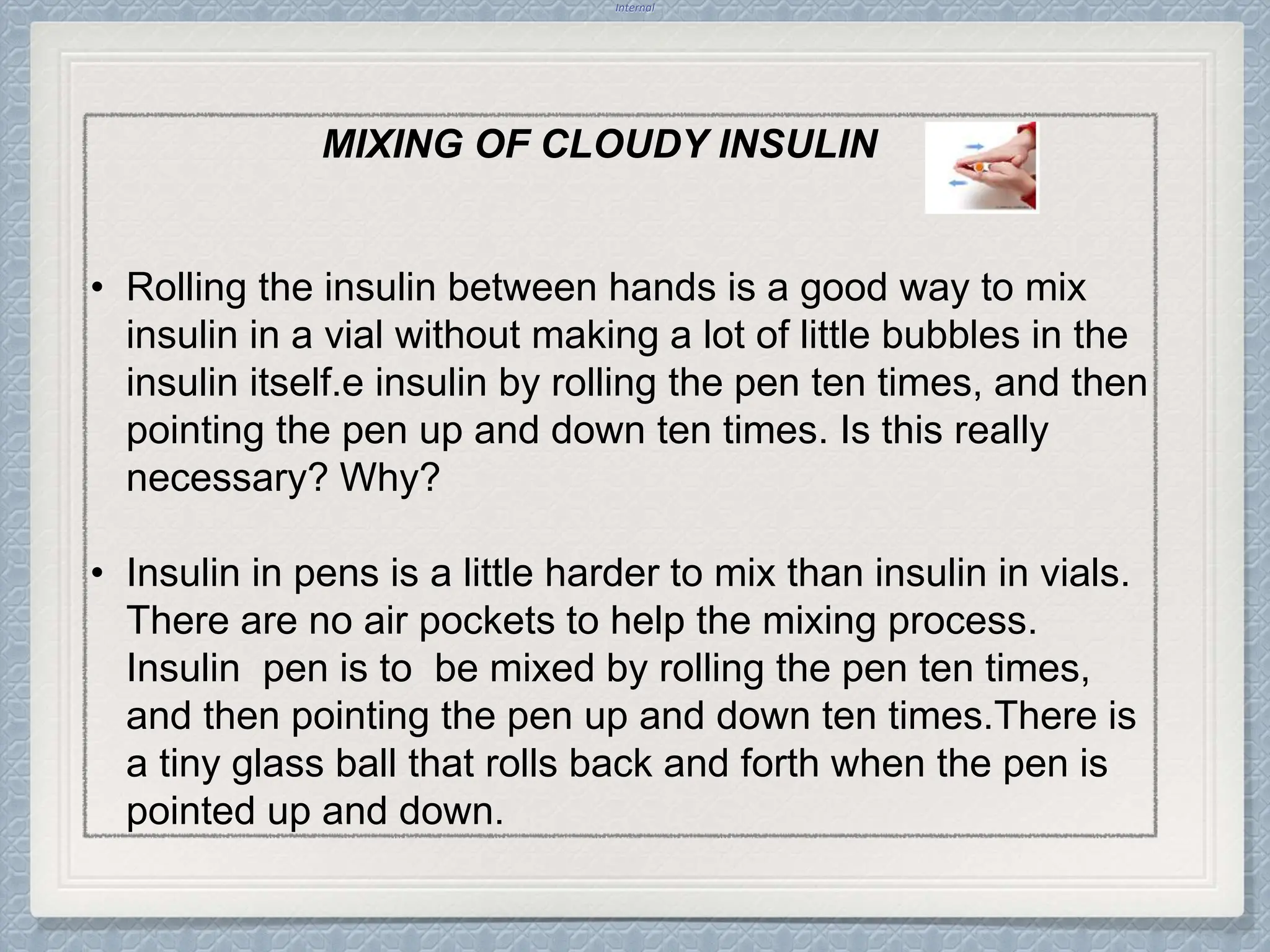 INSULIN TECHNIQUE AND STORAGE ppt.pptx