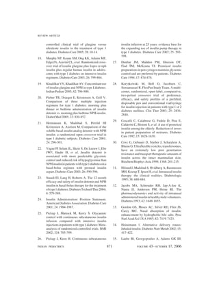 Insulin Therapy (Indian Pediatrics) | PDF