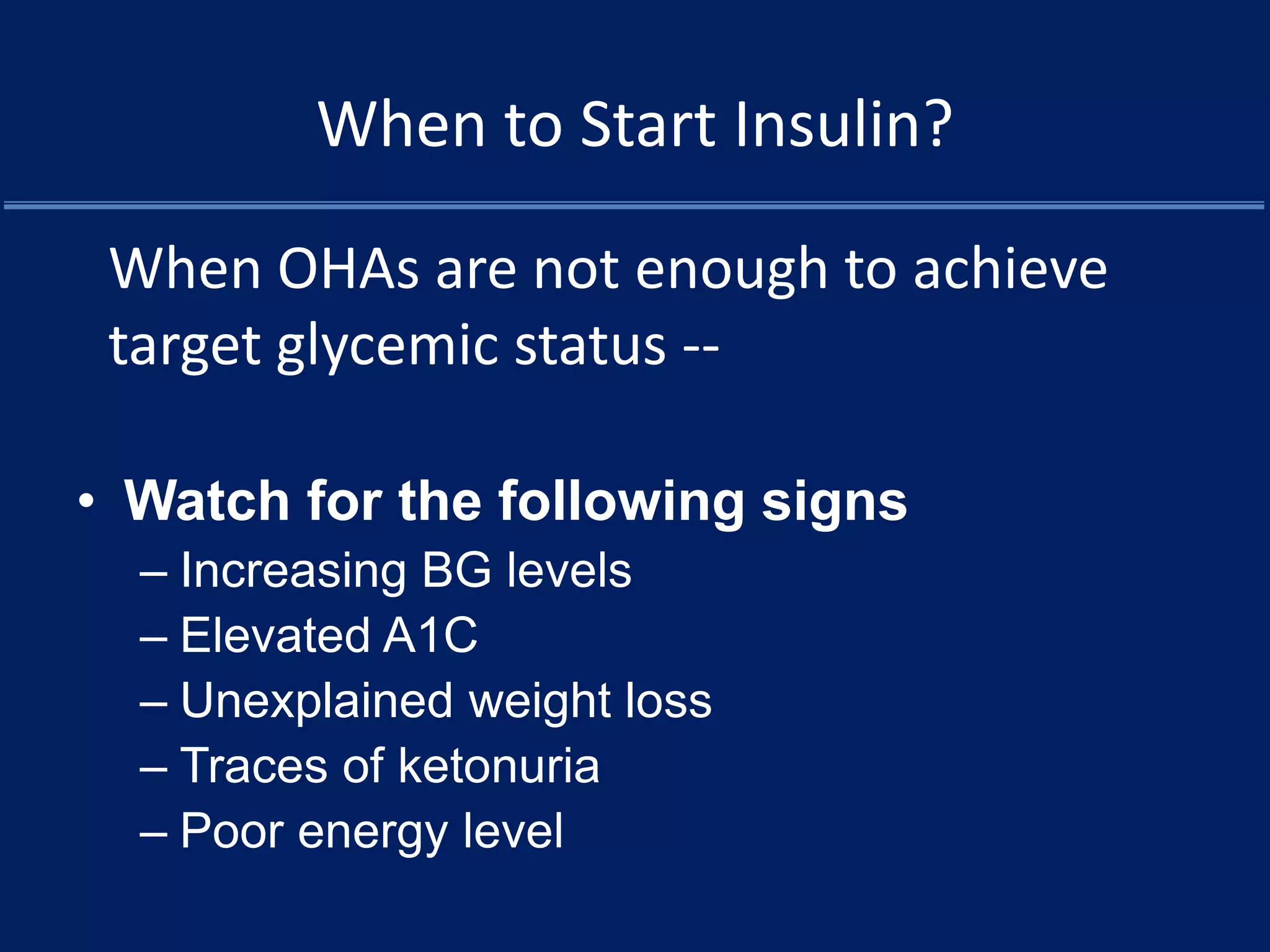 Insulin therapy- art of initiation and titration | PPTX