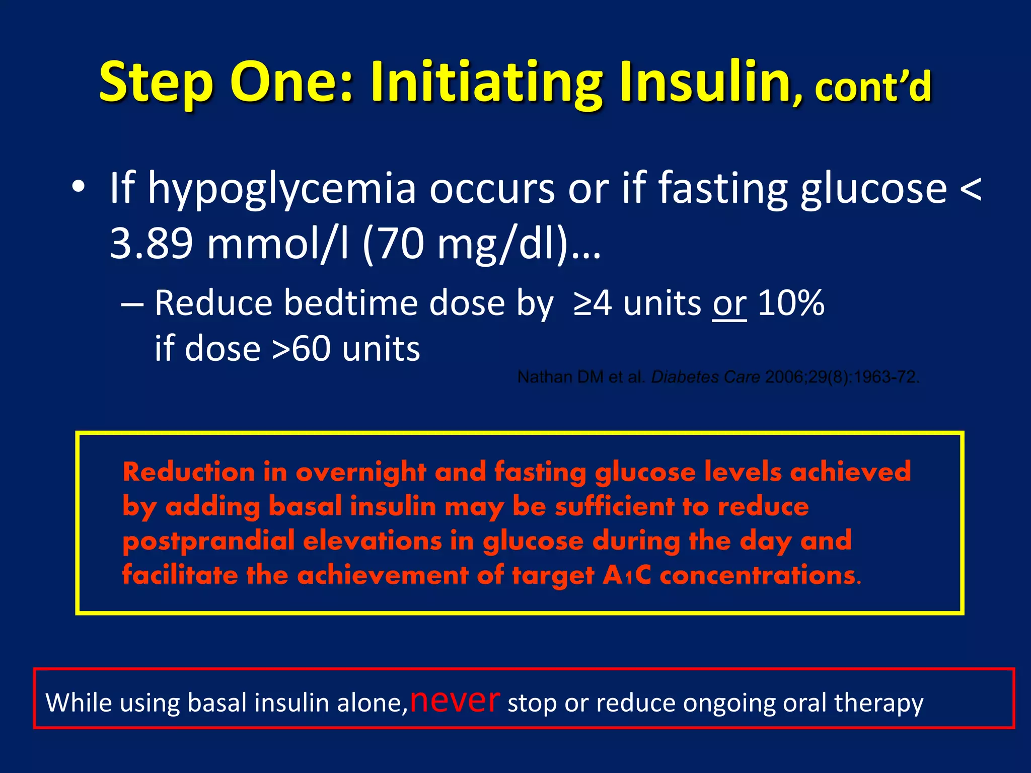 Insulin therapy- art of initiation and titration | PPTX