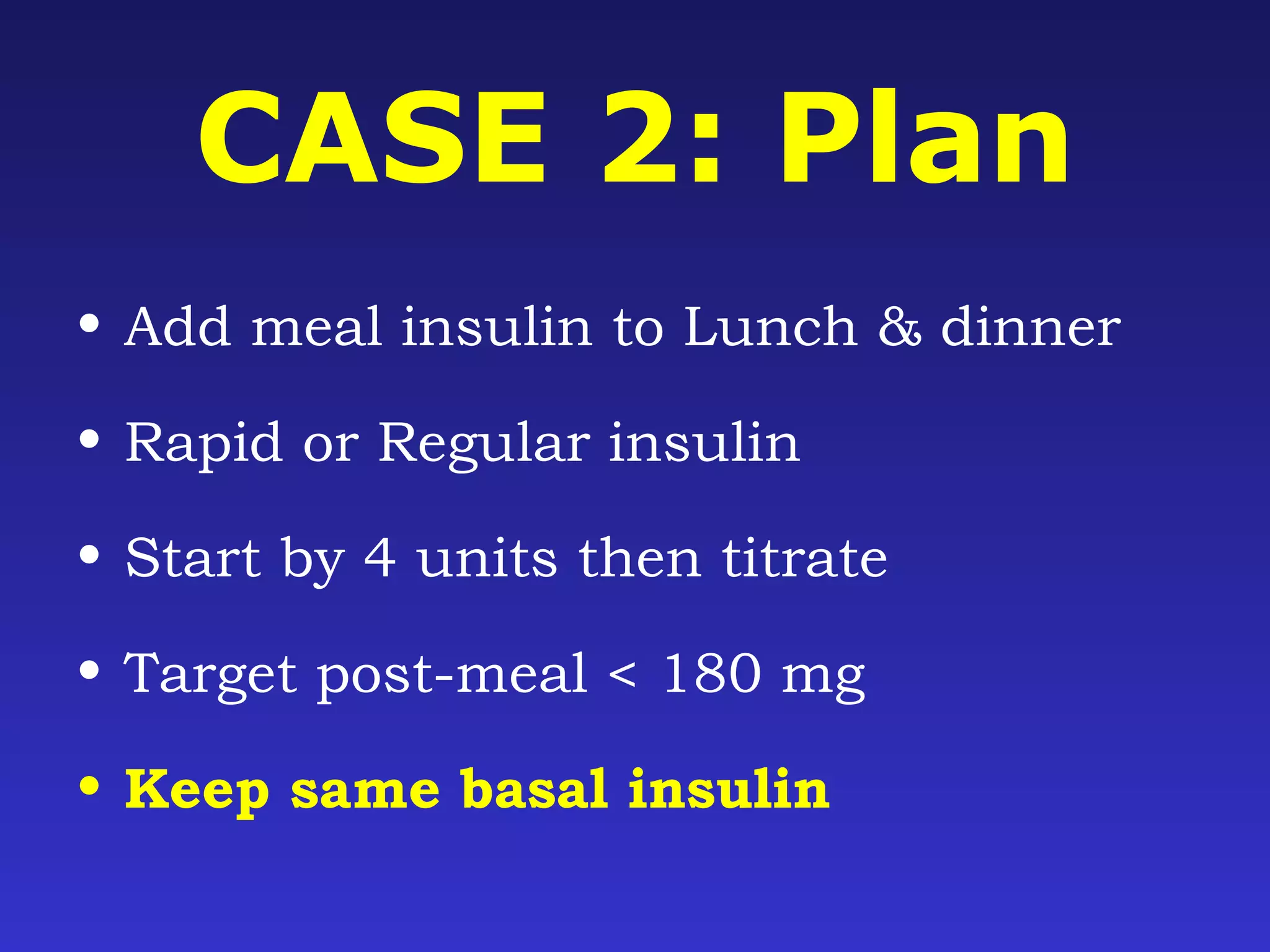 Insulin therapy in type 2 diabetes | PPT