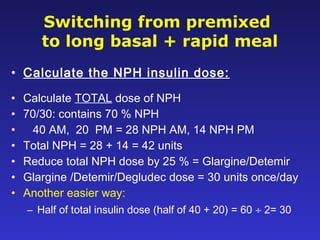 Insulin therapy in type 2 diabetes | PPT