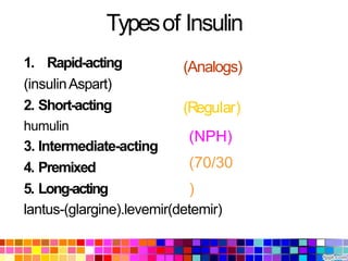 Insulin therapy | PPT