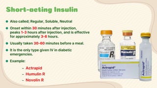 Insulin Therapy.pptx | Endocrine and Metabolic Diseases | Diseases and ...