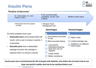 Insulin therapy in Diabetes Mellitus Pts | PDF