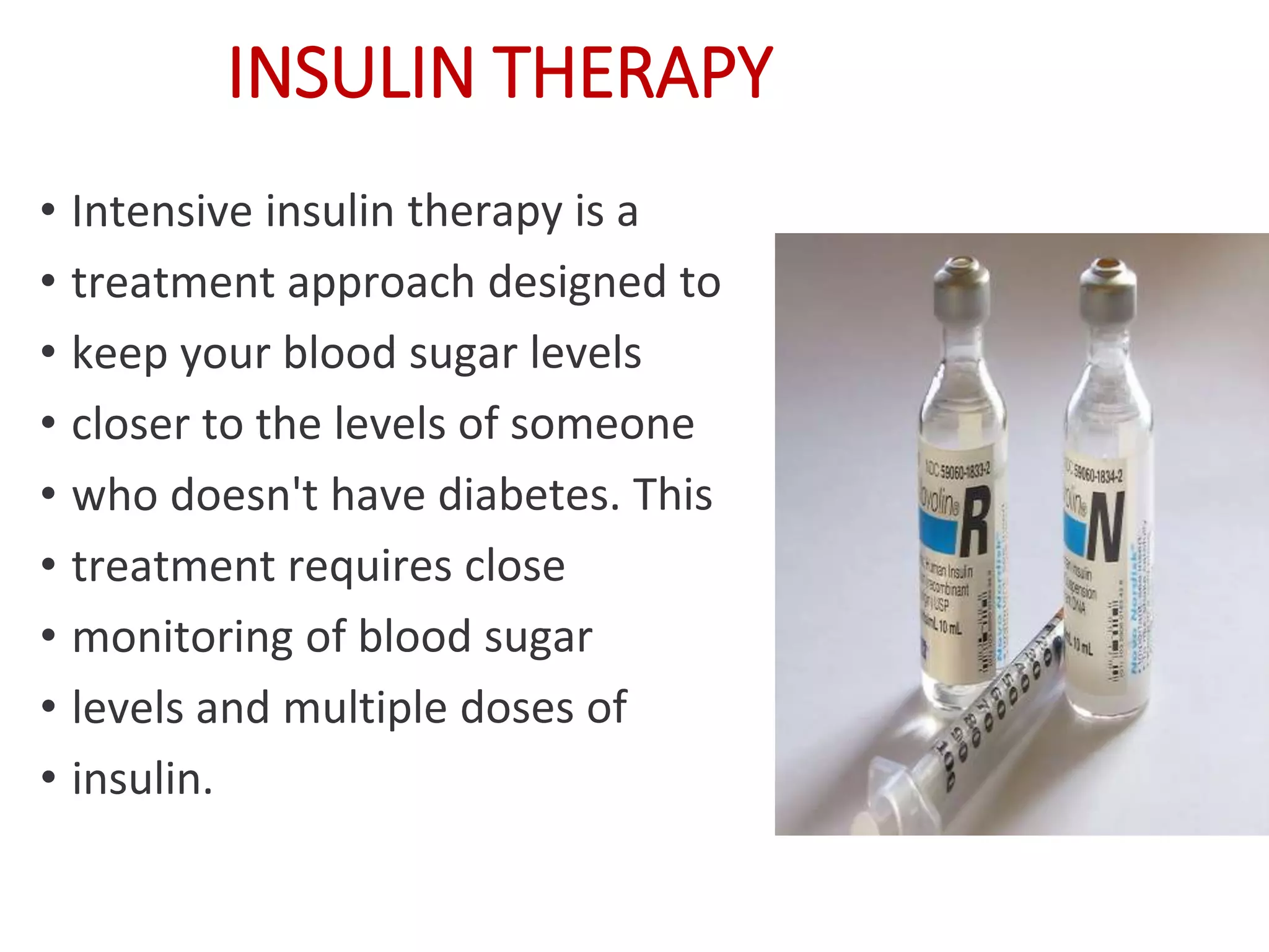 Insulin Therapy | PPTX