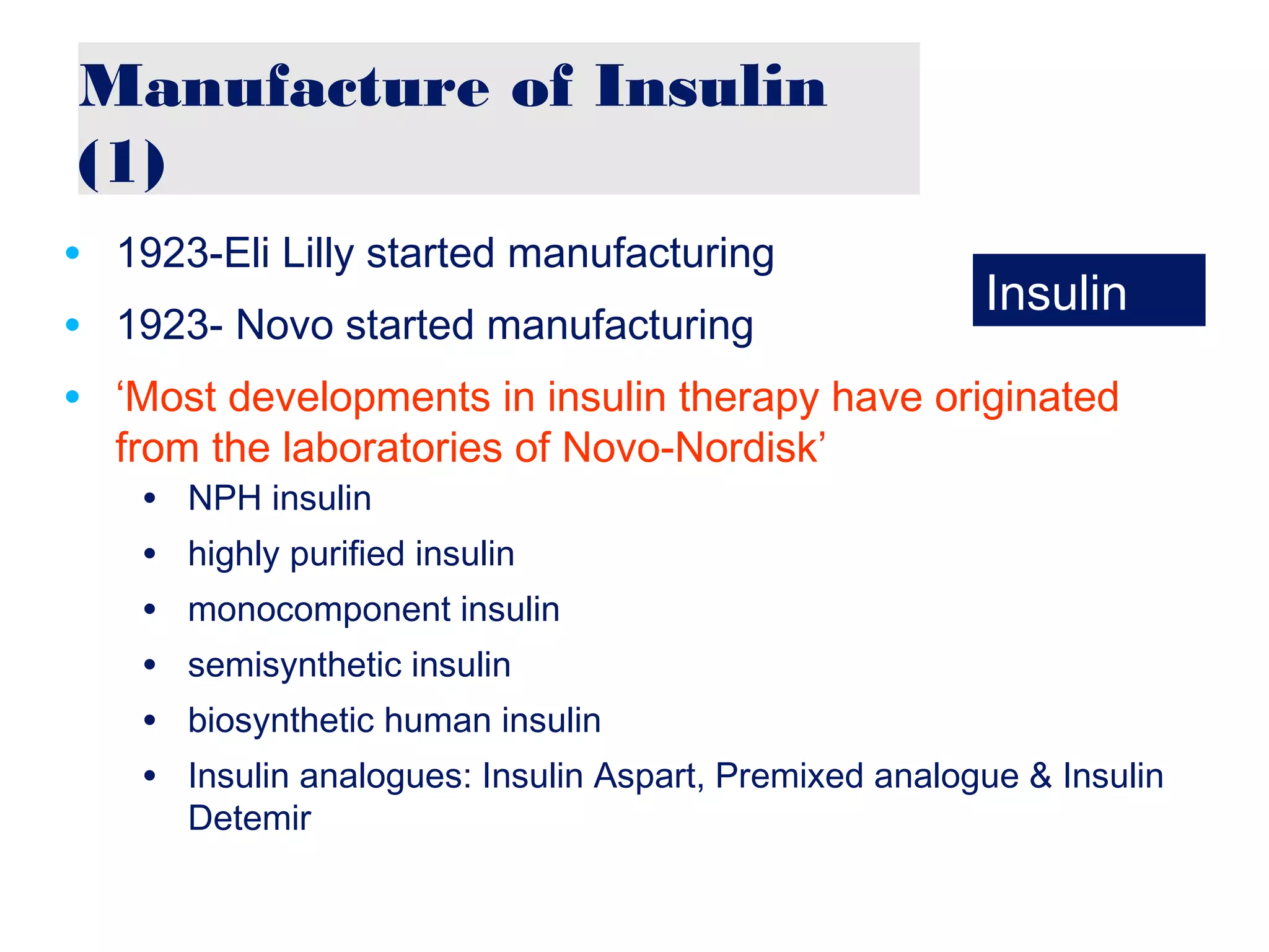 Insulin therapy dr shahjadaselim | PPT