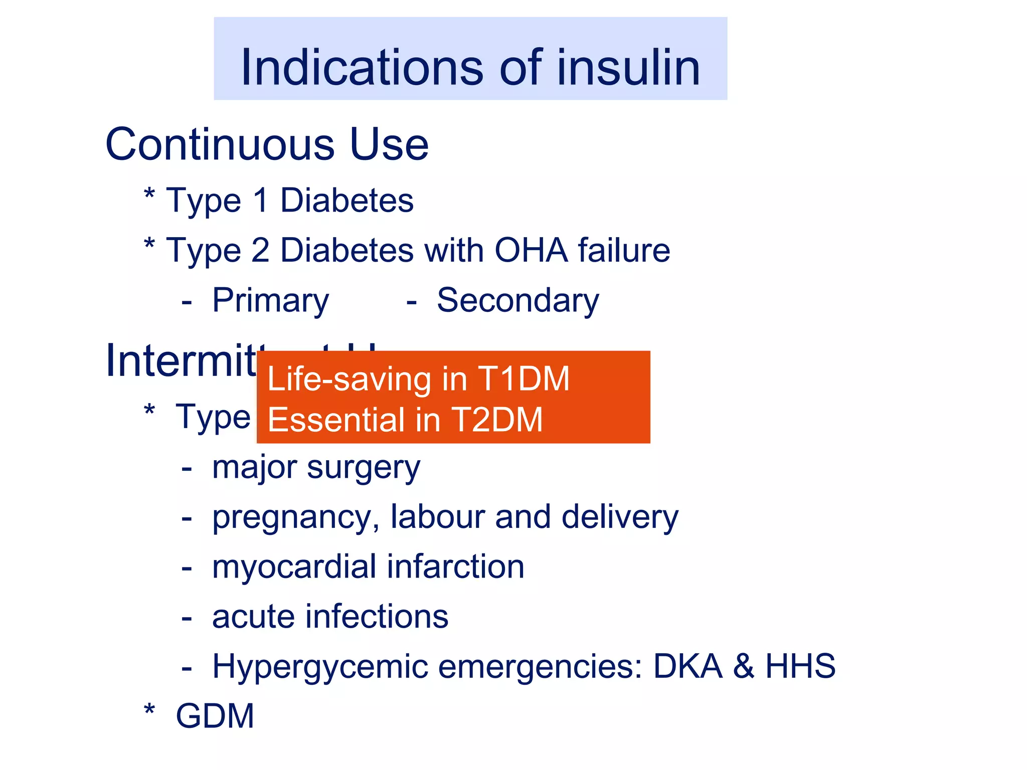 Insulin therapy for type 2 diabetes patients dr shahjadaselim1 | PPT
