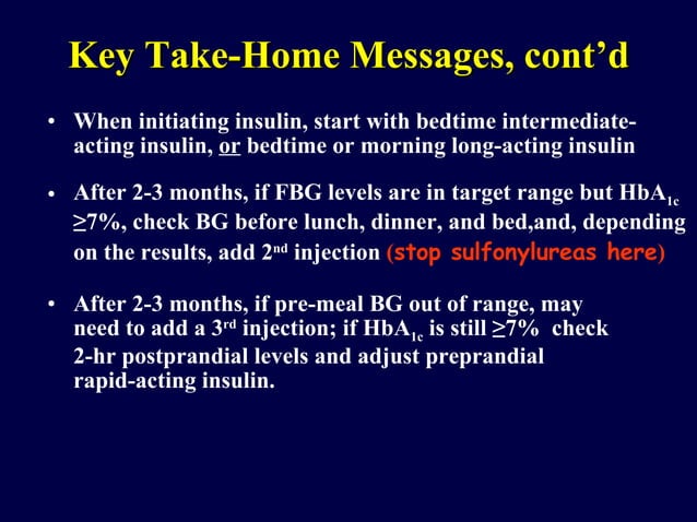 Insulin Therapy in DM