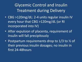 Insulin Therapy in Pregnant Women | PPTX