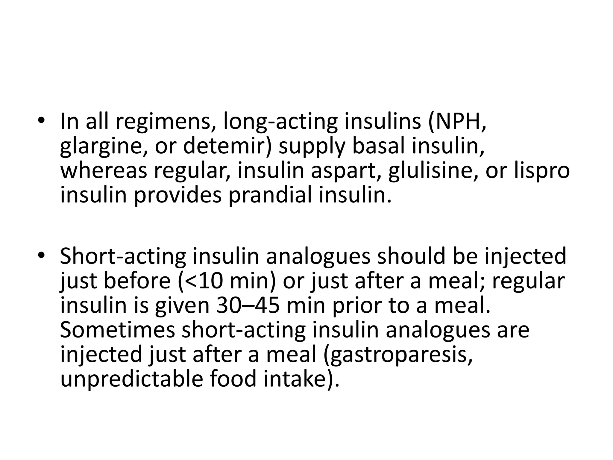 Insulin therapy of Diabetes Mellitus | PPTX