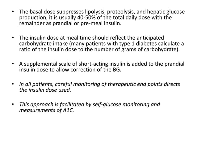 Insulin therapy of Diabetes Mellitus | PPTX