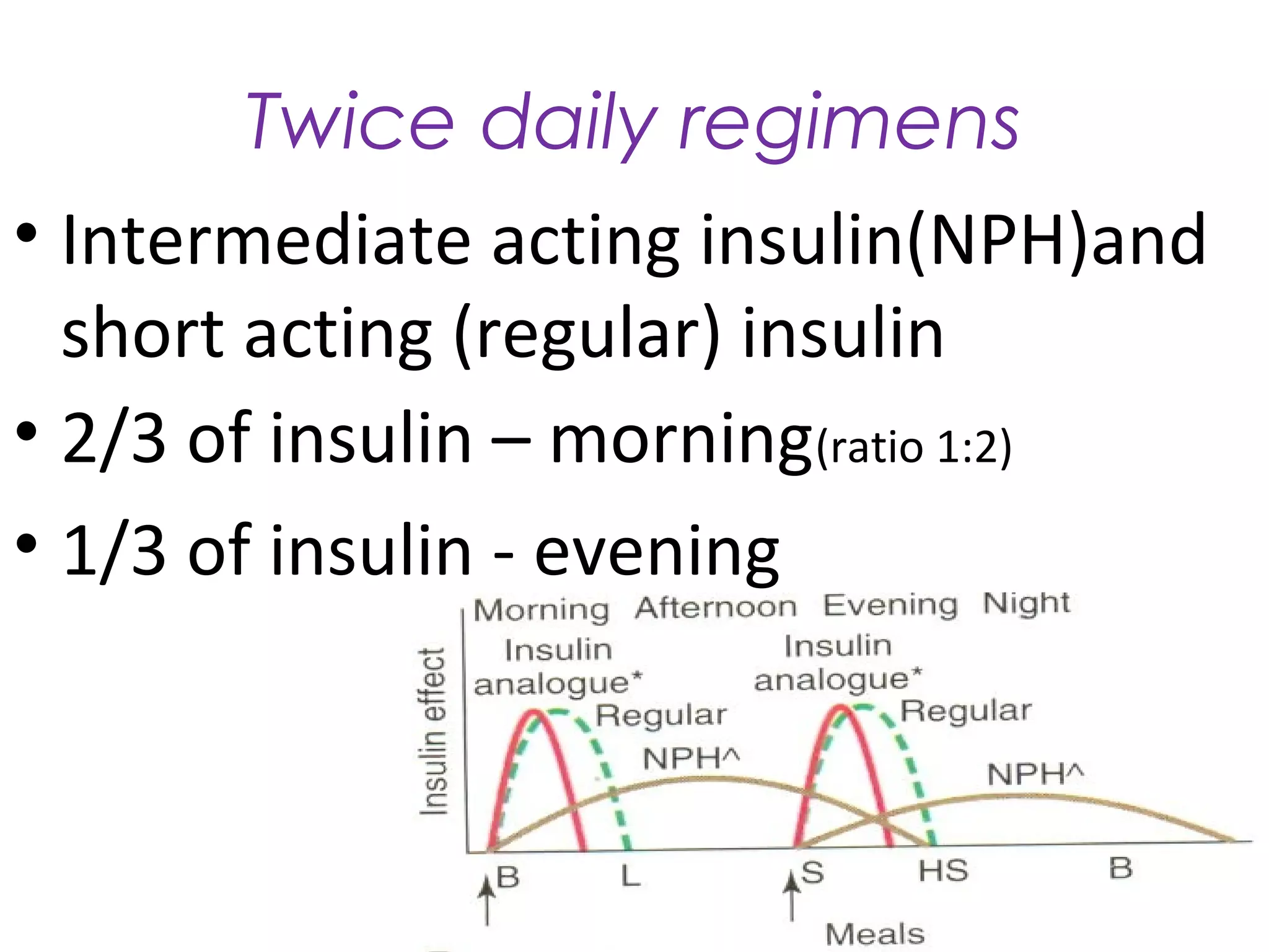 Insulin therapy regimen | PPT