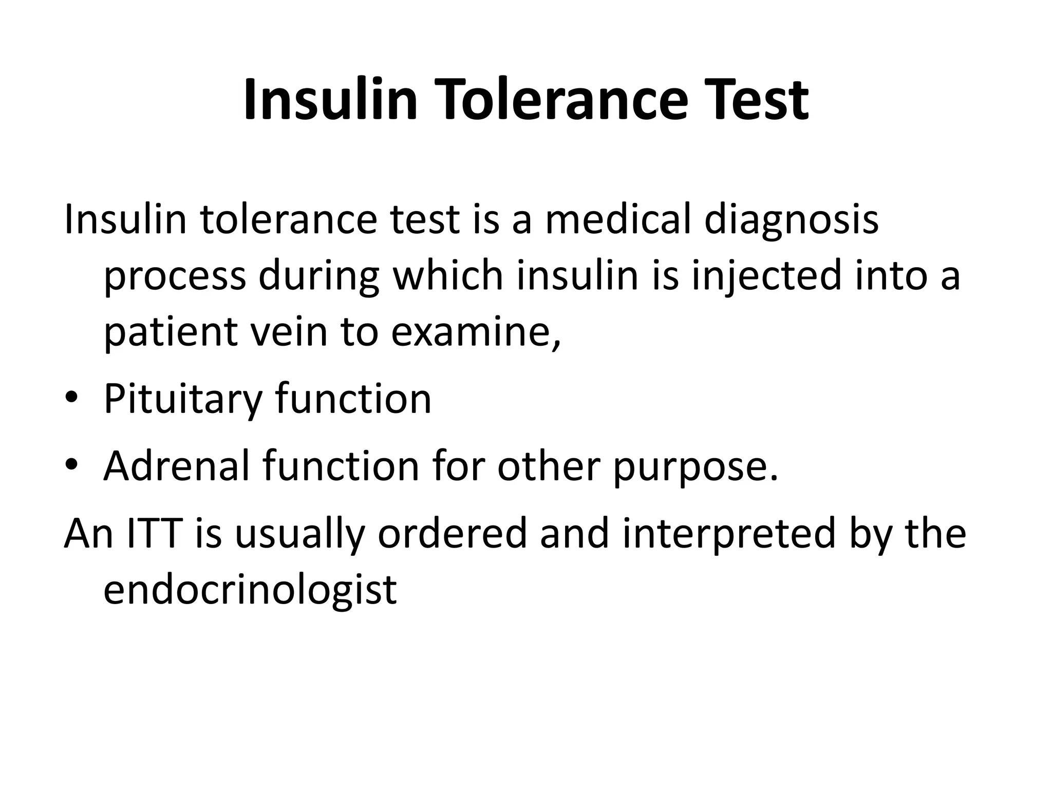 Insulin Tolerance Test.pptx