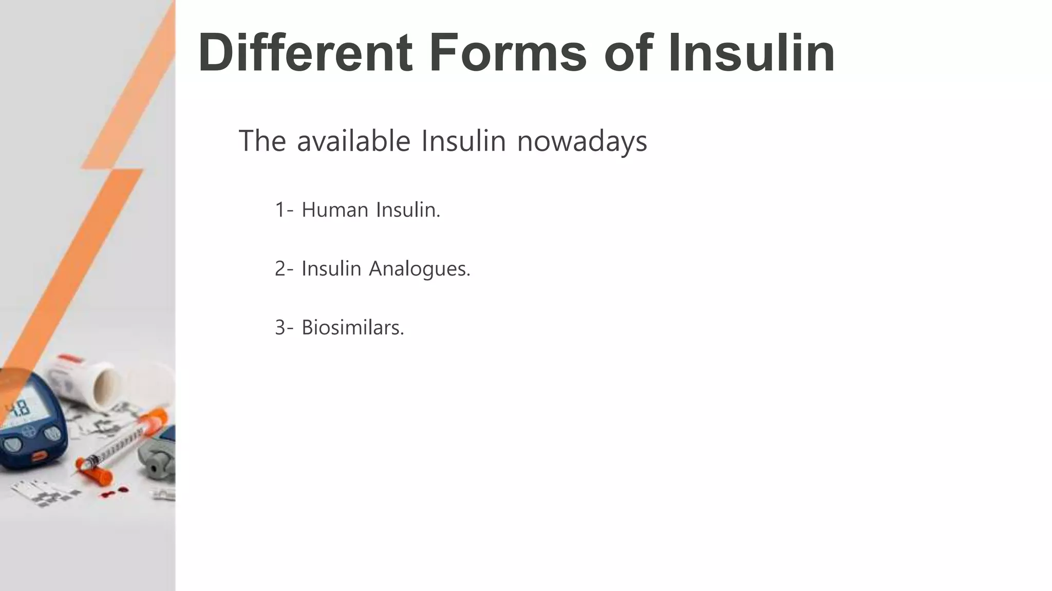 Insulin types - Insulin Workshop 2021 | PPTX