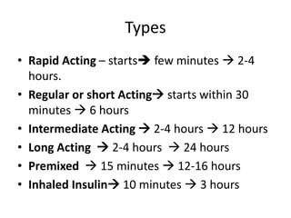 INSULI THERAPY.pptx. All about Insulin, Mode of ation, doses. | PPTX