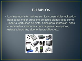 Insumos informaticos | PPT