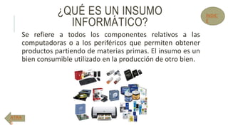 Insumos informáticos | PPTX