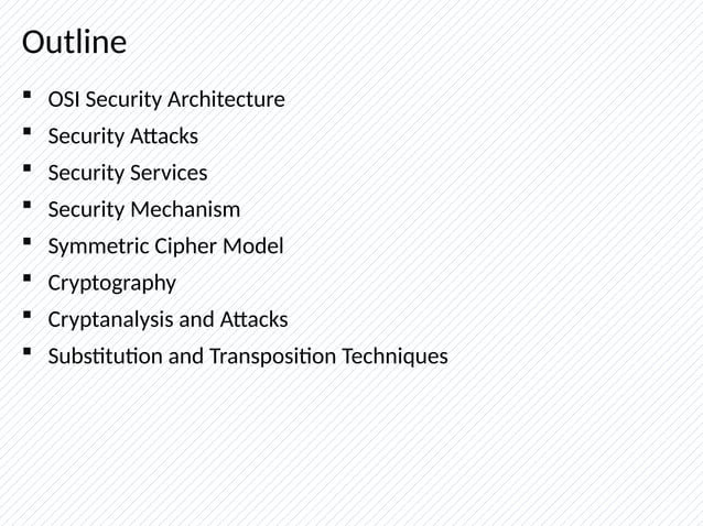 Information and Network Security Introduction | PPTX