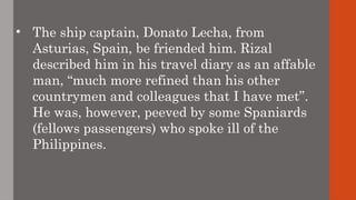 In Sunny Spain - GE RIZAL 1882 - 1885 group 3 | PPTX