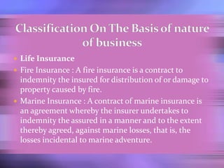 Insurance - Classification | PPTX