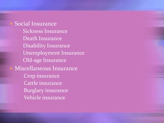 Insurance - Classification | PPTX