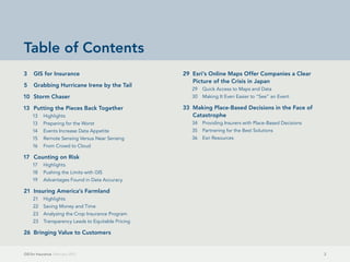 GIS Best Practices for Insurance | PDF