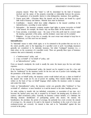 Project report on Insurance | DOCX