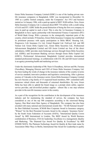 Delta Insurance company | PDF