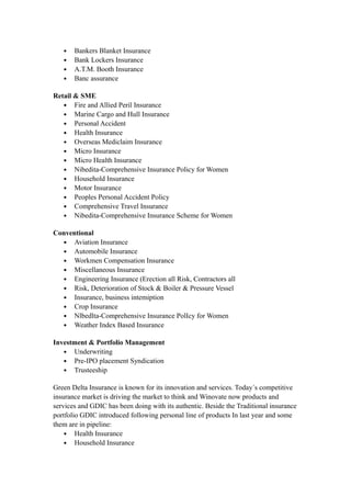 Delta Insurance company | PDF