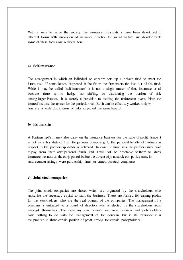 Reforms In Insurance Sector Pdf