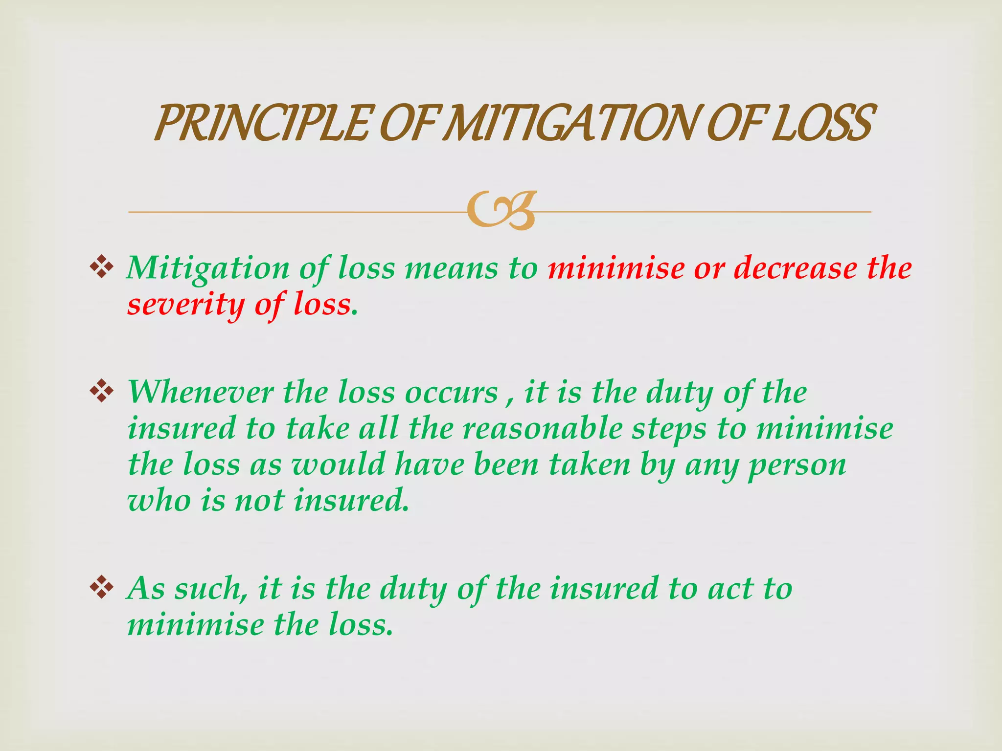 Principles of Insurance | PPTX