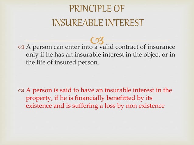Principles of Insurance | PPTX | Life Insurance | Insurance