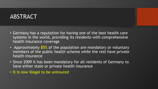 Insurance - Germany | PPTX