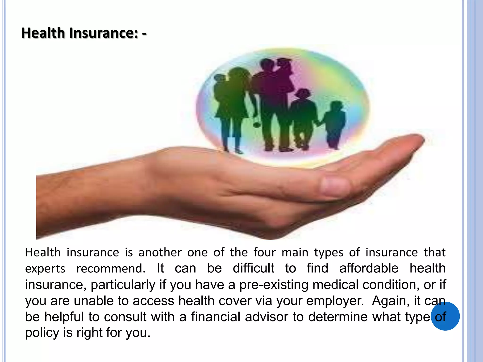 Why Insurance is important for every person | PPTX
