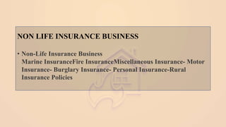 Insurance and Nonlife Insurance Policy | PPTX | Life Insurance | Insurance