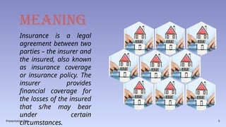 Insurance services and management. Ppt.. | PPTX