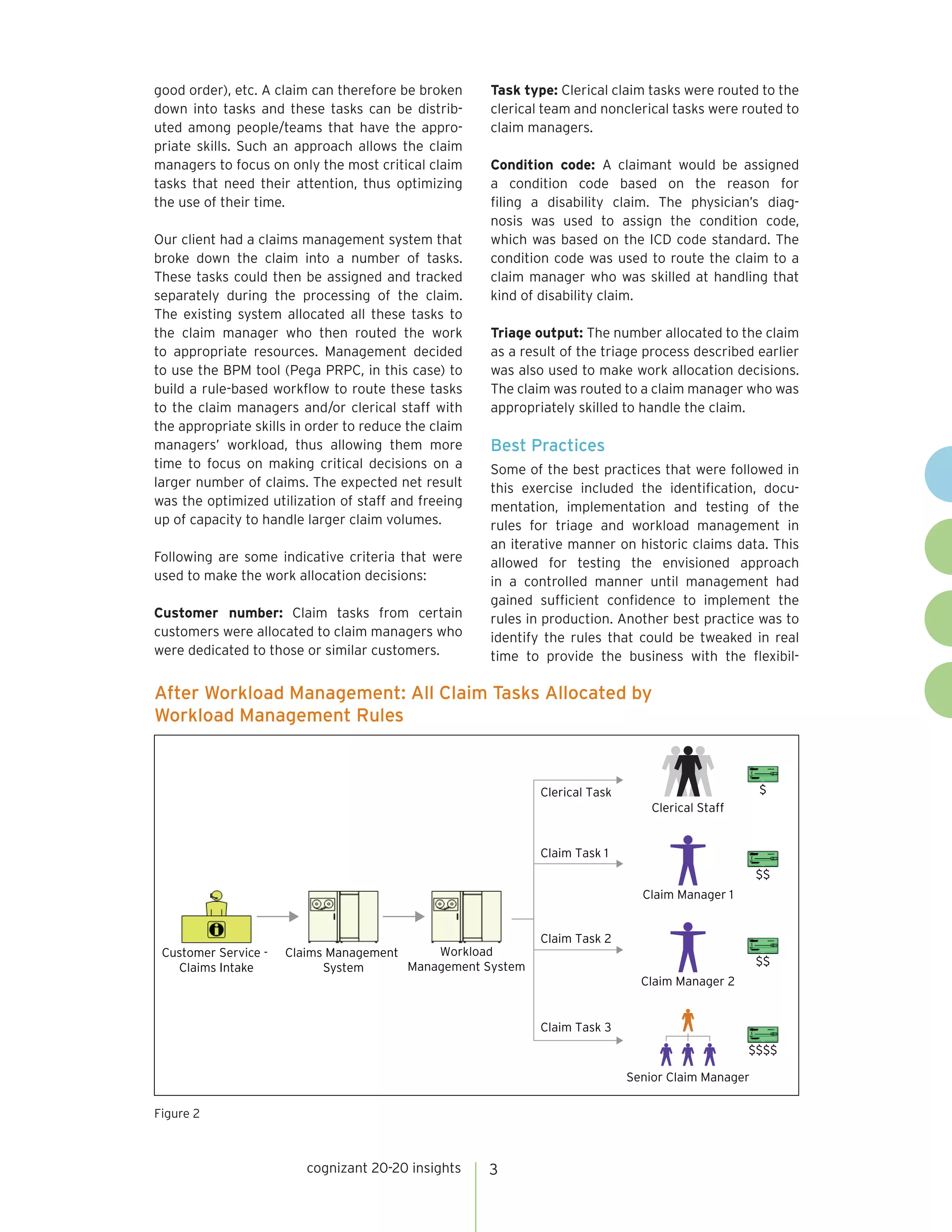 Insurance Claims Management: Improving Staff Capacity Using BPM | PDF