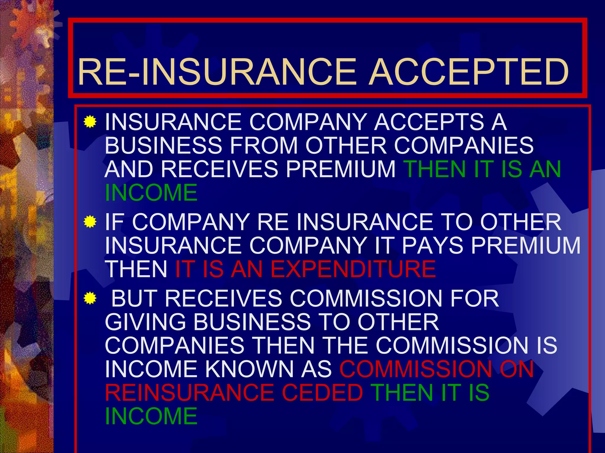 Insurance Companies Accounts | PPT