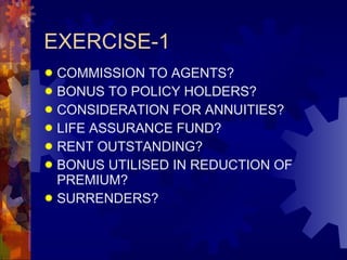 Insurance Companies Accounts | PPT