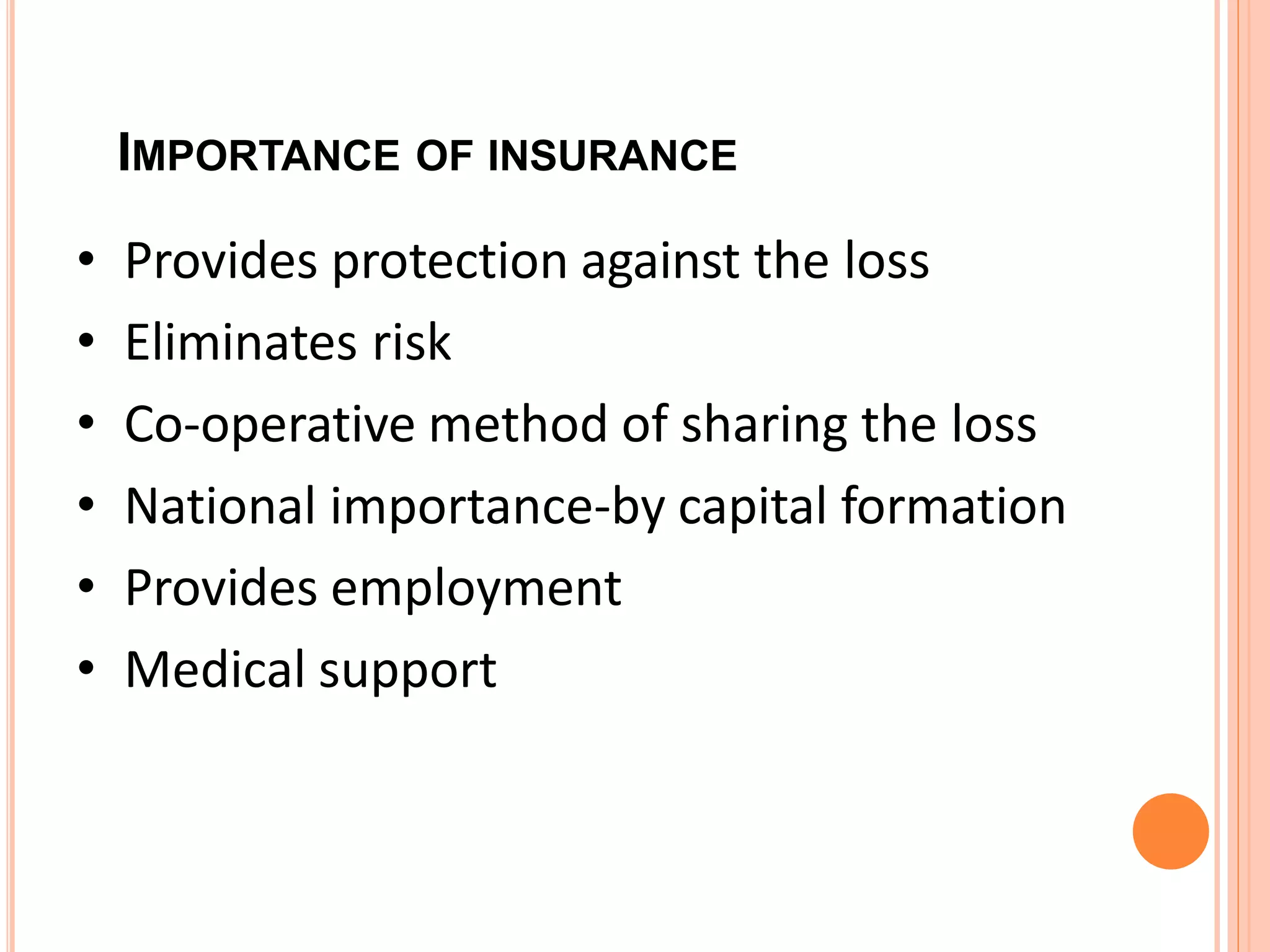 Insurance concept and types | PPTX